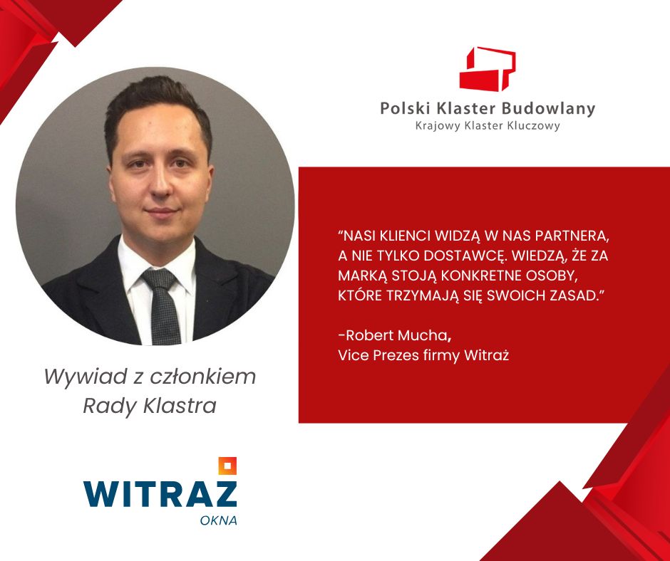 Wywiad z Robertem Muchą, Vice Prezesem Witraż, członkiem Rady Polskiego ...